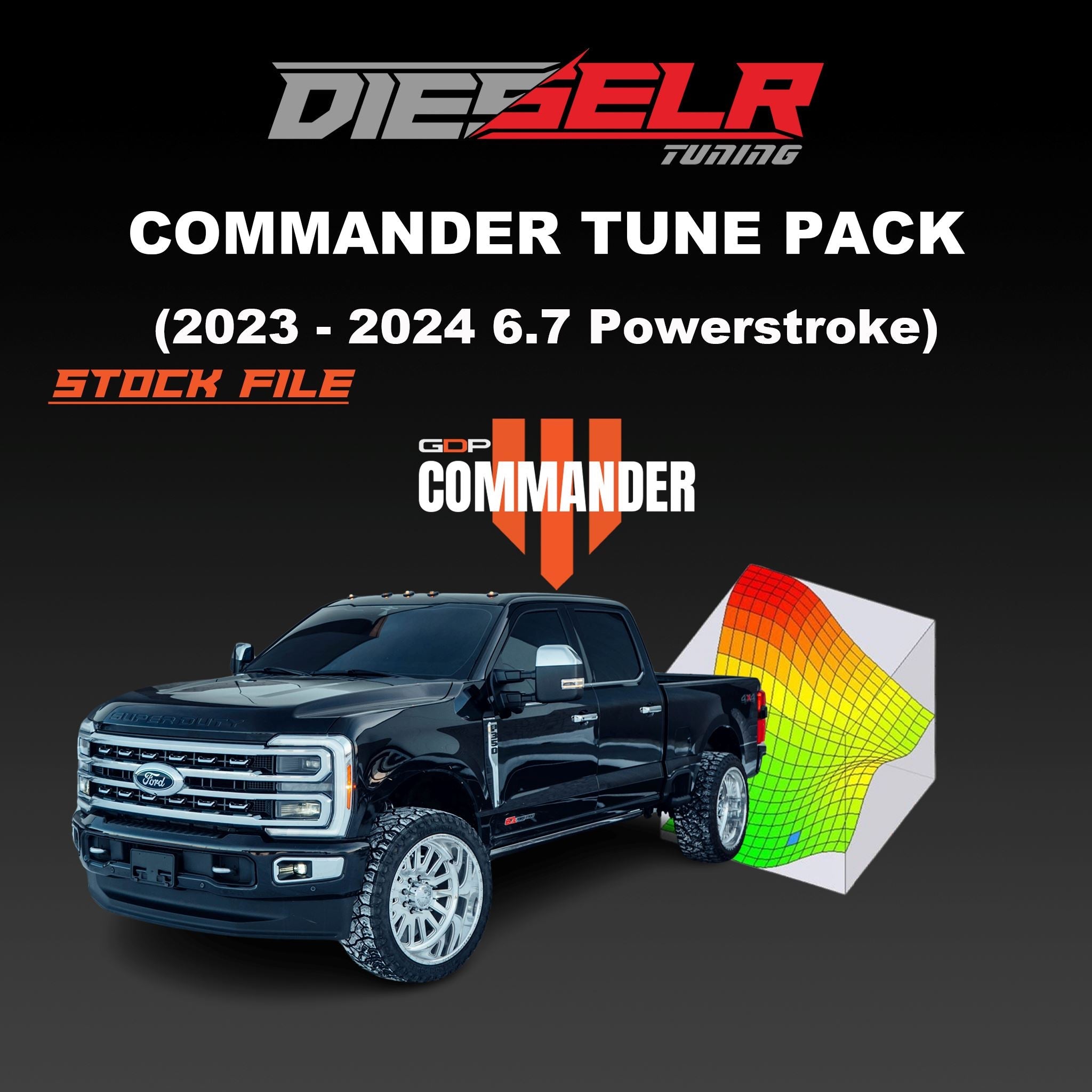 DIESELR Commander Tune Files (2023-2024 Powerstroke 6.7L) – Alpine ...
